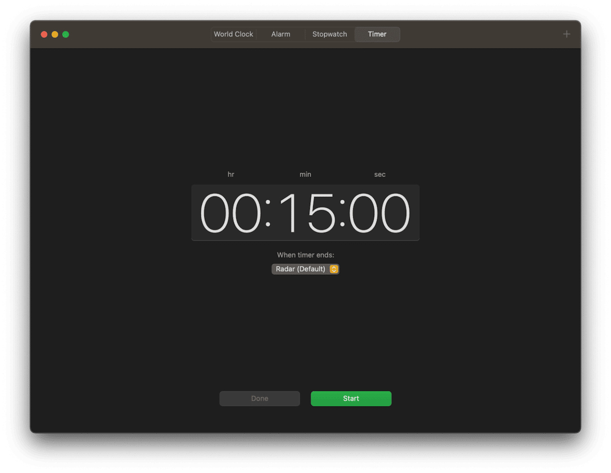 How to set a timer on Mac 4 different ways